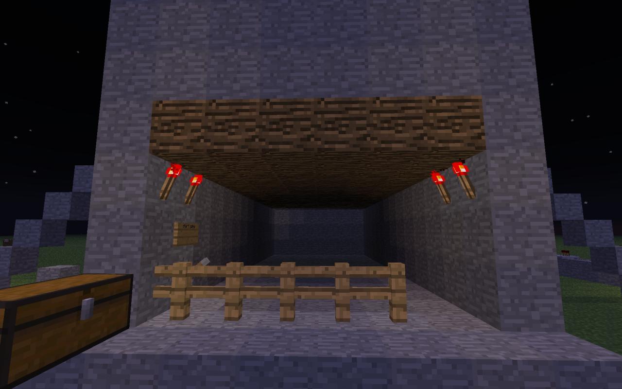 a small MiniGame Minecraft Map