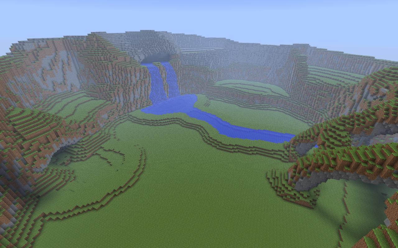 Terraforming - IslandHole Minecraft Map
