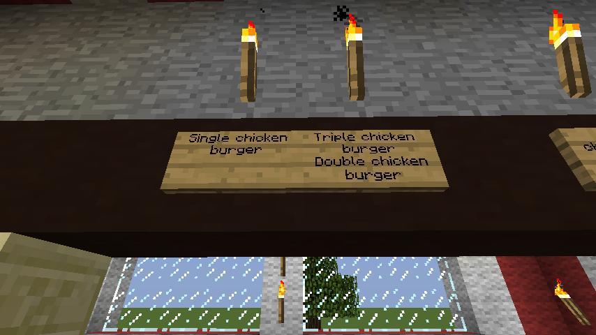 We fry chicken NEW fast food joint Minecraft Map