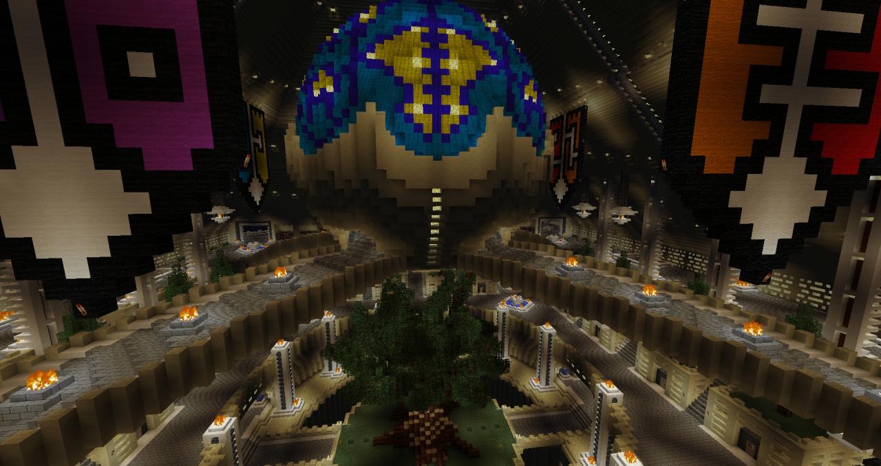 Temple/City Megabuild Part 1! Minecraft Map