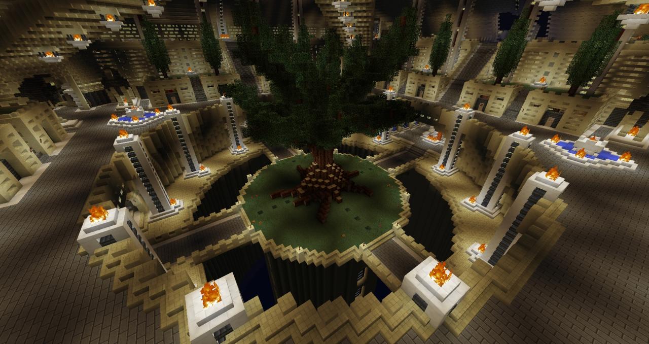 Temple/City Megabuild Part 1! Minecraft Map