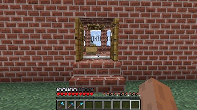 Simple Brick House Minecraft Map