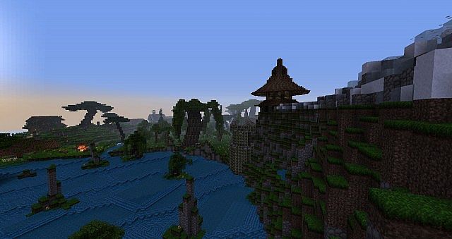 Tower of Treyarc and a 300x300 map Minecraft Map