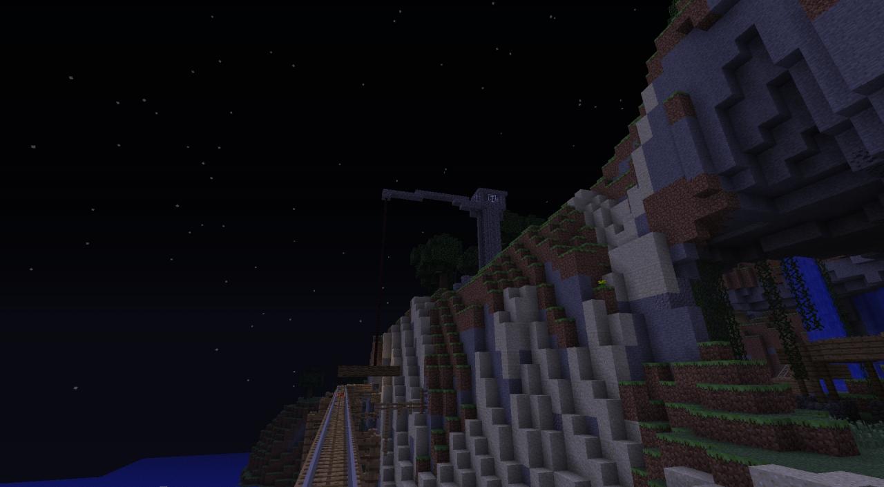 The Creaker Rollercoaster Minecraft Map