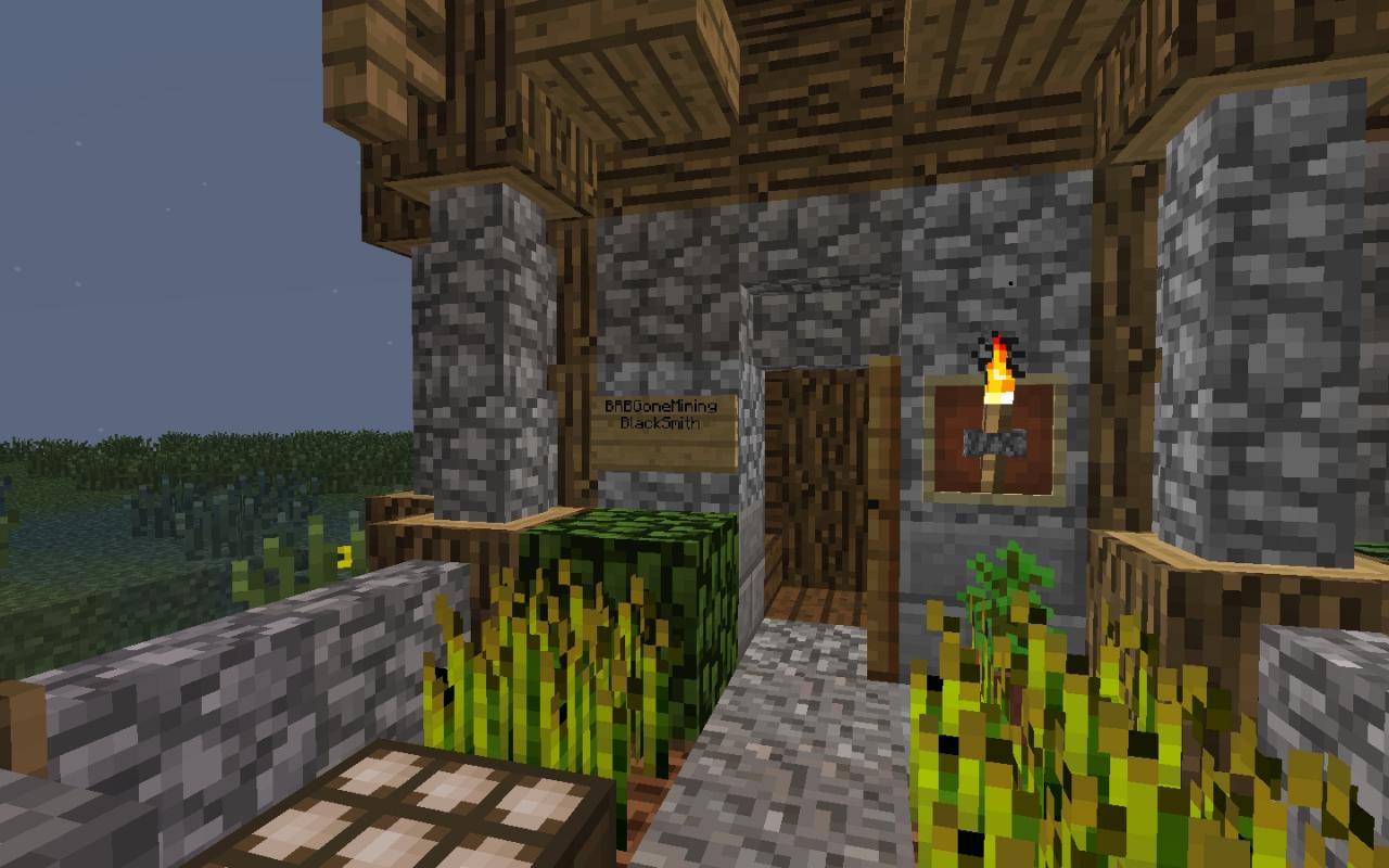 Professional Nordic Medieval Blacksmith Minecraft Map