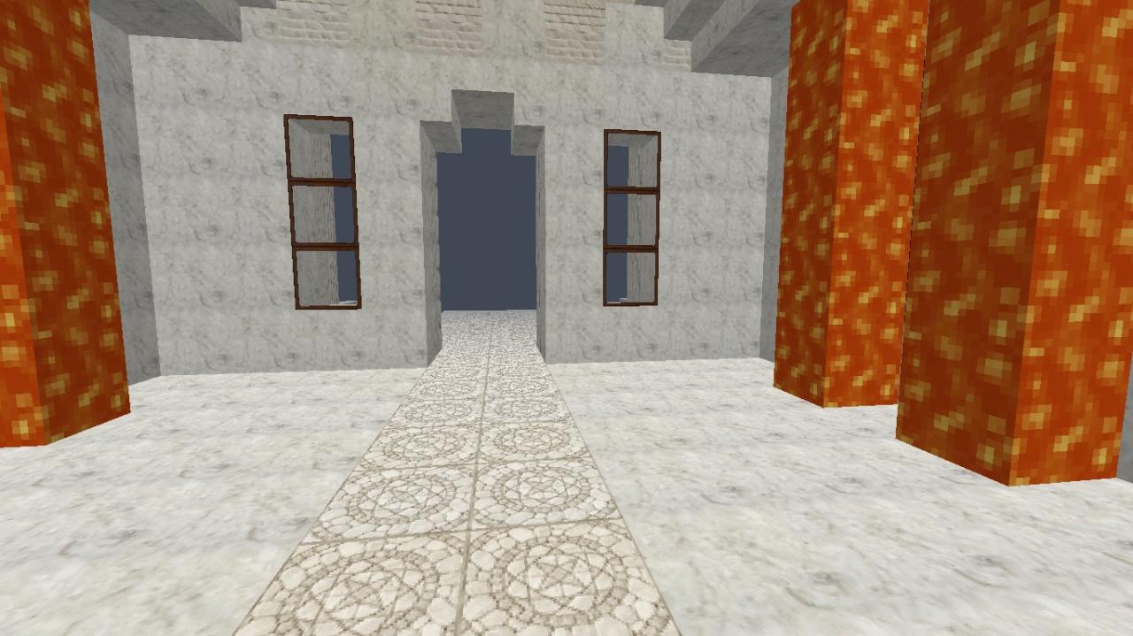 Quick Build: Nether Quartz Temple Minecraft Map