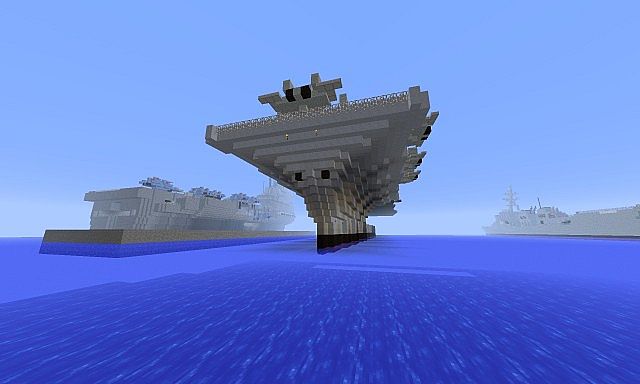USS George Washington CVN-73 Minecraft Map