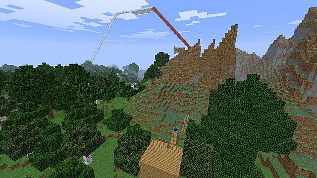 Around The World Coaster Minecraft Map