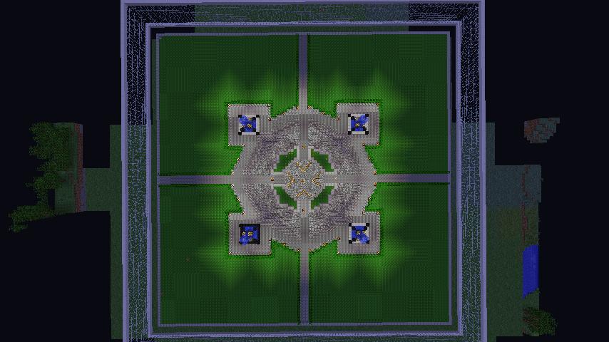 Small PvP Server Spawn Minecraft Map