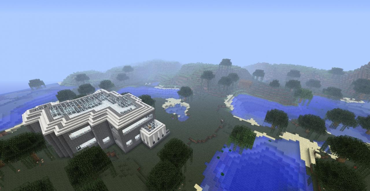 Manor template Minecraft Map