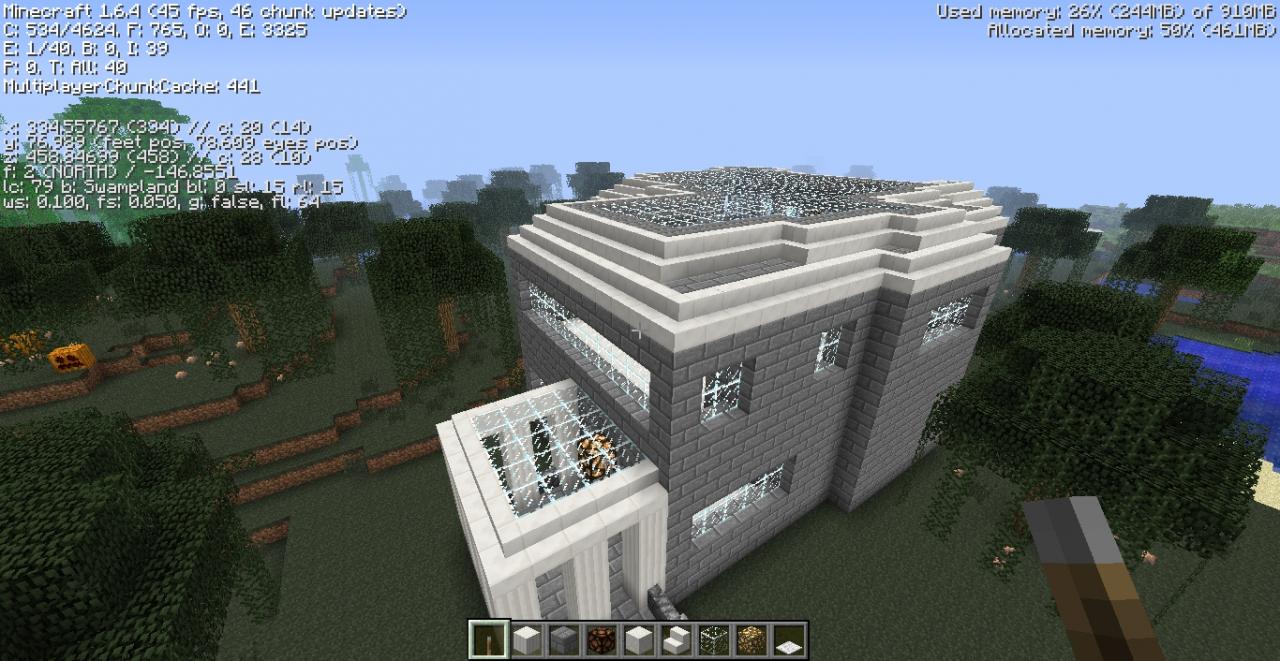 Manor template Minecraft Map