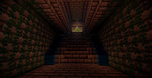 The lost temple. Minecraft Map