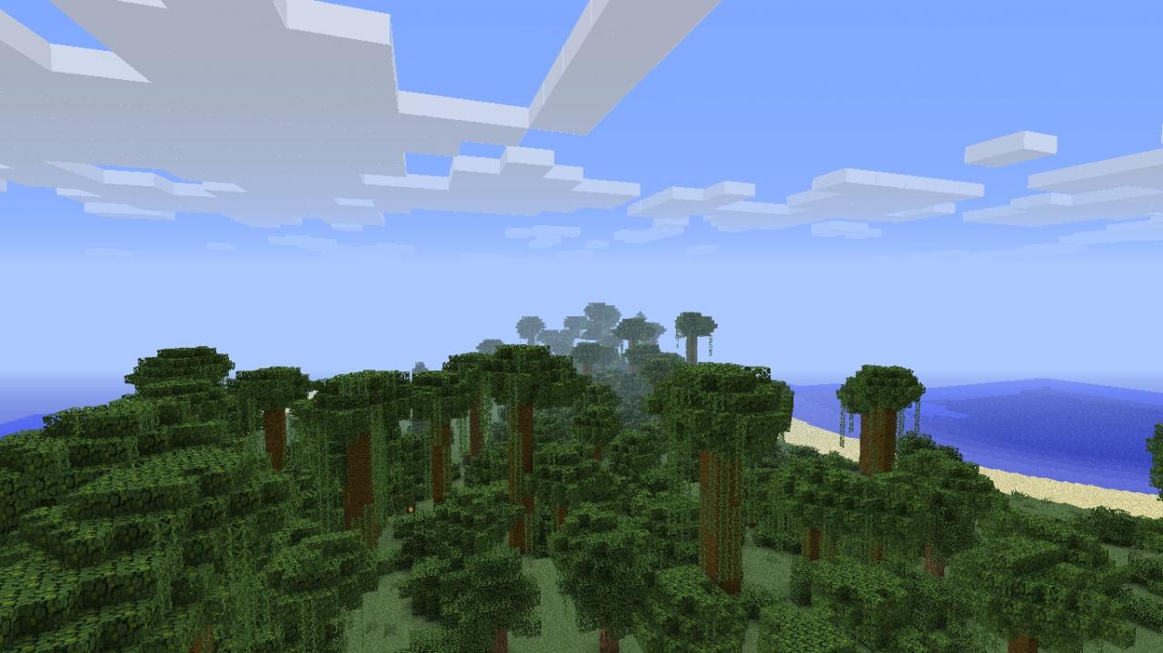 Tropical Island Survival Map Minecraft Map