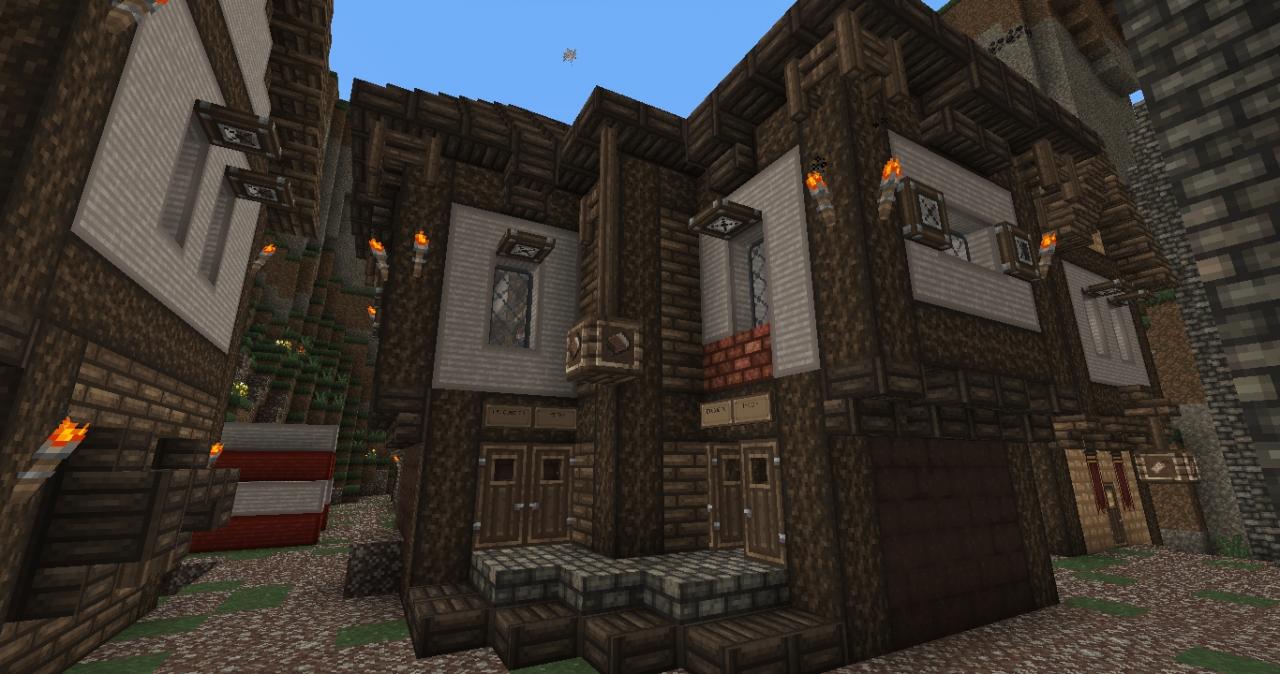 Medieval village Minecraft Map