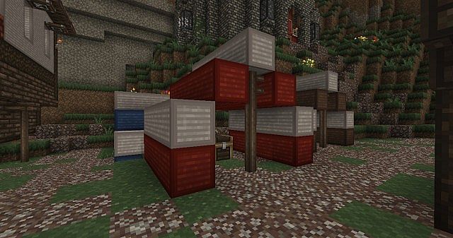 Medieval village Minecraft Map