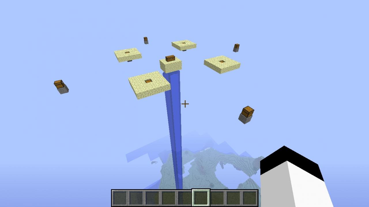 The End skyblock warriors Minecraft Map