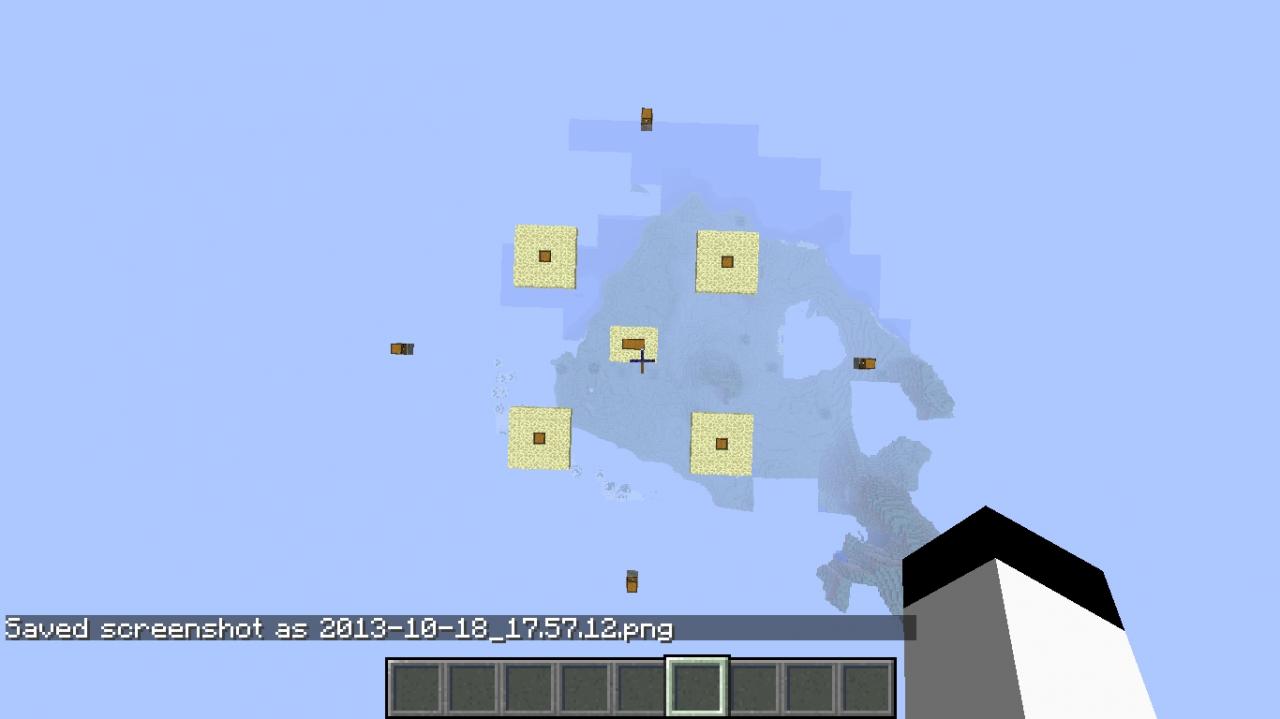 The End skyblock warriors Minecraft Map