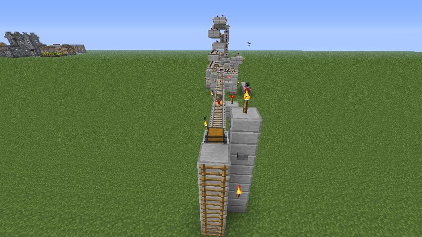 Automatic Minecart Transport Machine Minecraft Map