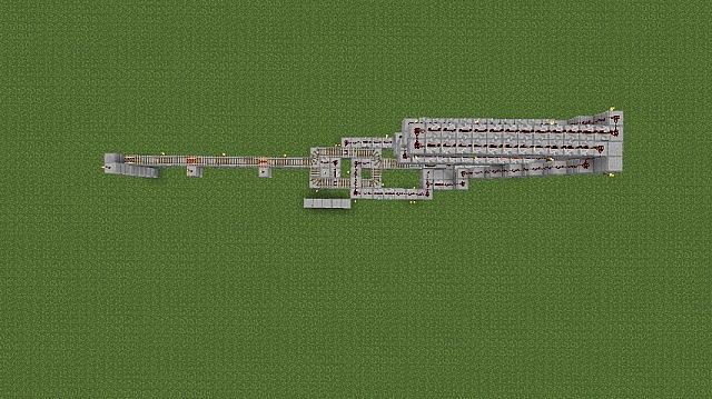 Automatic Minecart Transport Machine Minecraft Map