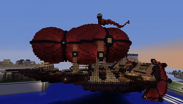 Nether Airship Minecraft Map