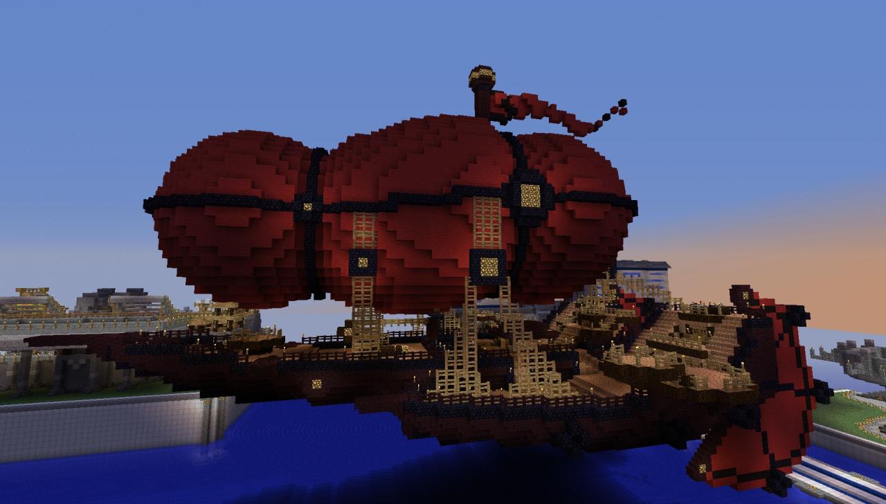 Nether Airship Minecraft Map