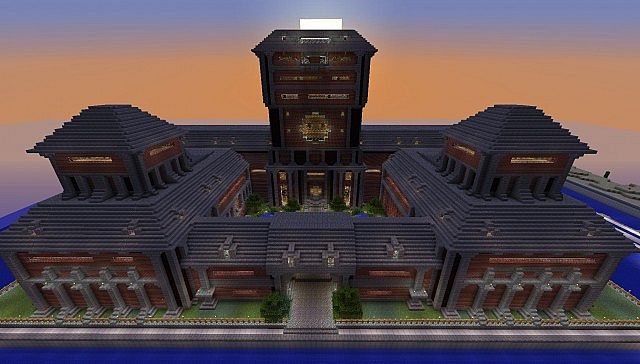 Red Brick Manor Minecraft Map