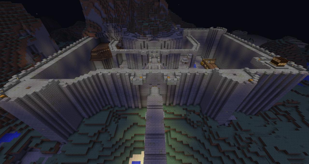 LOTR Inspired Fortress Minecraft Map