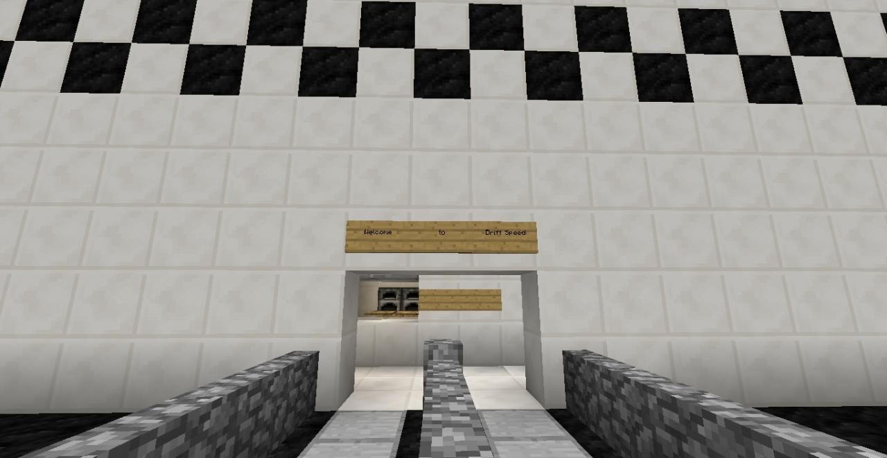 [Drift Speed] Raceway [Minecart] Minecraft Map