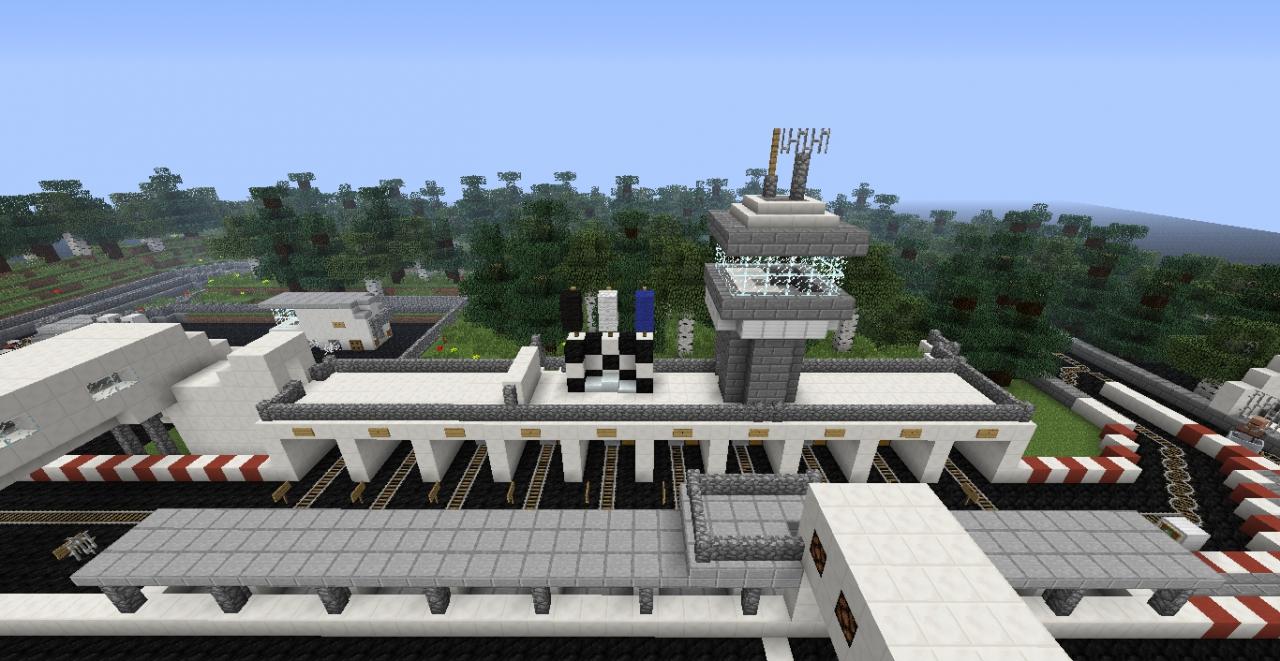 [Drift Speed] Raceway [Minecart] Minecraft Map