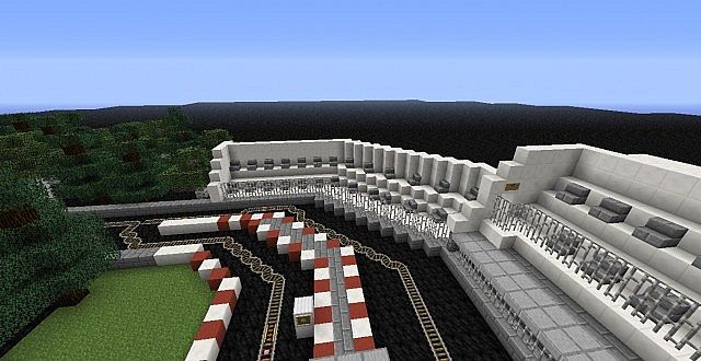 [Drift Speed] Raceway [Minecart] Minecraft Map