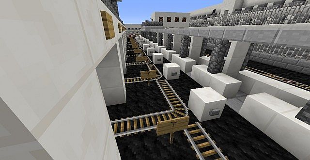 [Drift Speed] Raceway [Minecart] Minecraft Map