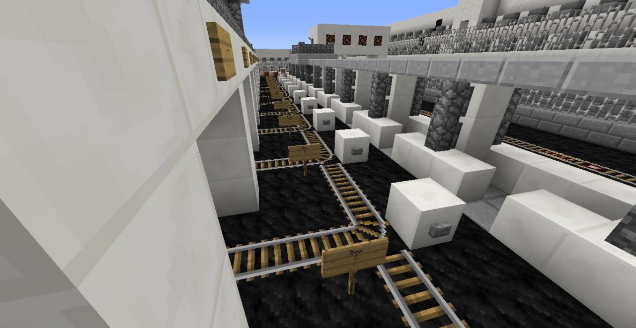 [Drift Speed] Raceway [Minecart] Minecraft Map