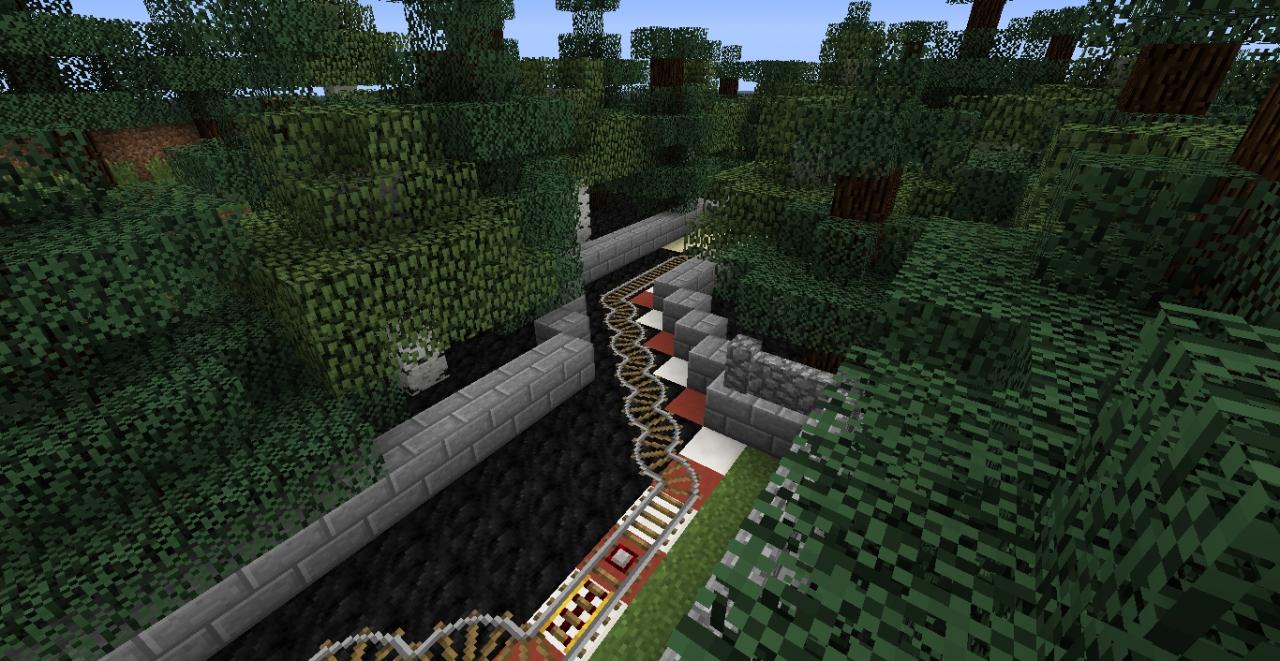 [Drift Speed] Raceway [Minecart] Minecraft Map