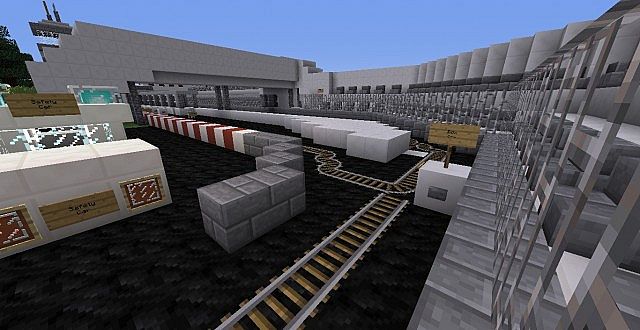 [Drift Speed] Raceway [Minecart] Minecraft Map