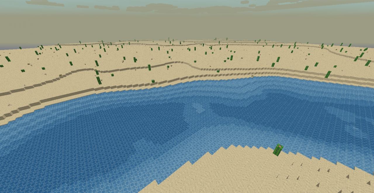 Desert Landscape Minecraft Map