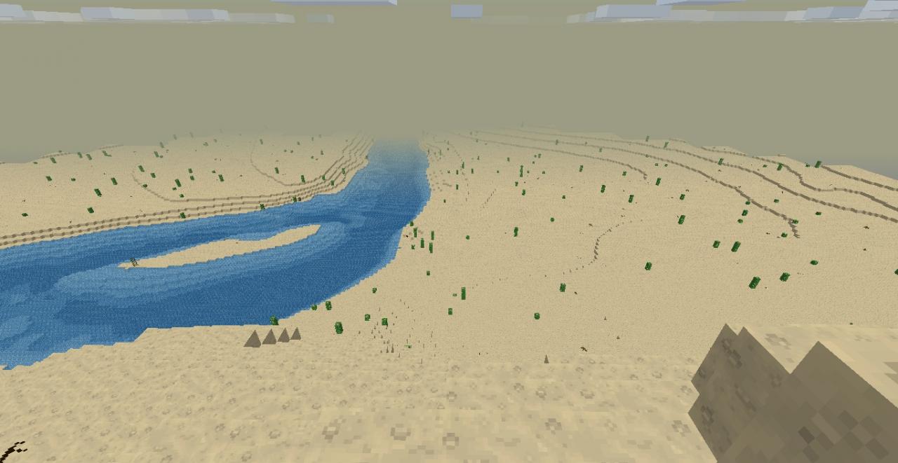 Desert Landscape Minecraft Map