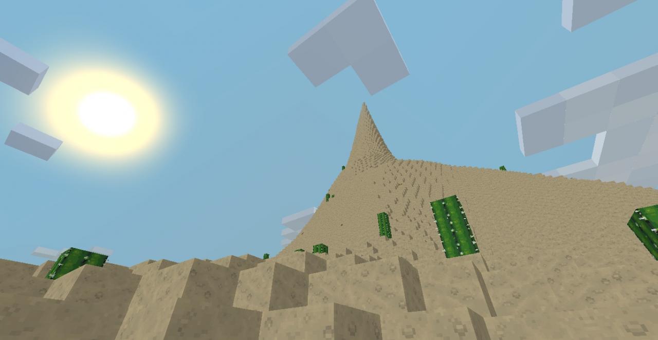 Desert Landscape Minecraft Map