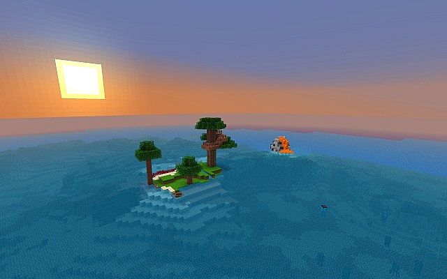 biome islands Minecraft Map