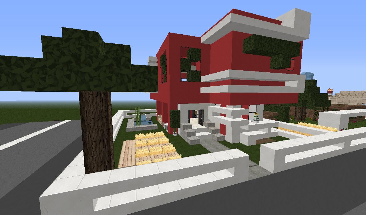 Modern Red Minecraft Map