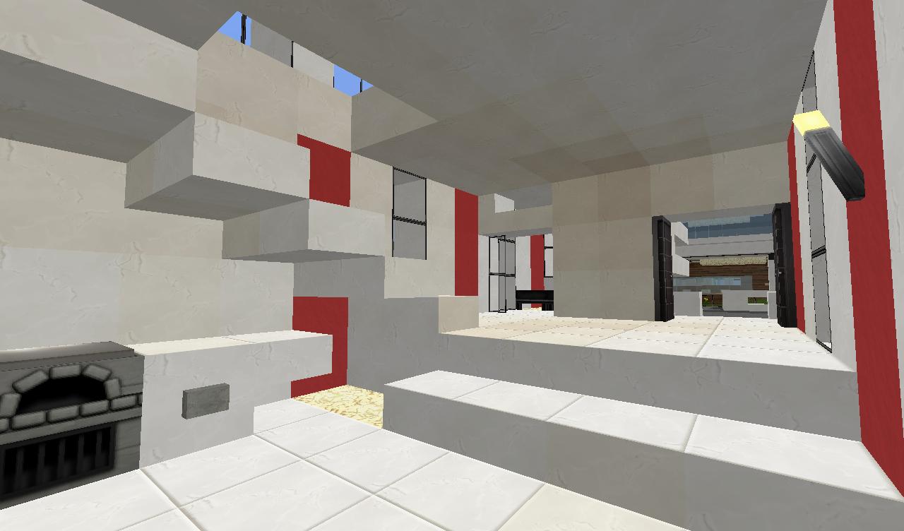 Modern Red Minecraft Map
