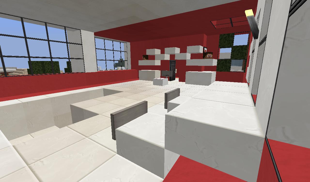 Modern Red Minecraft Map