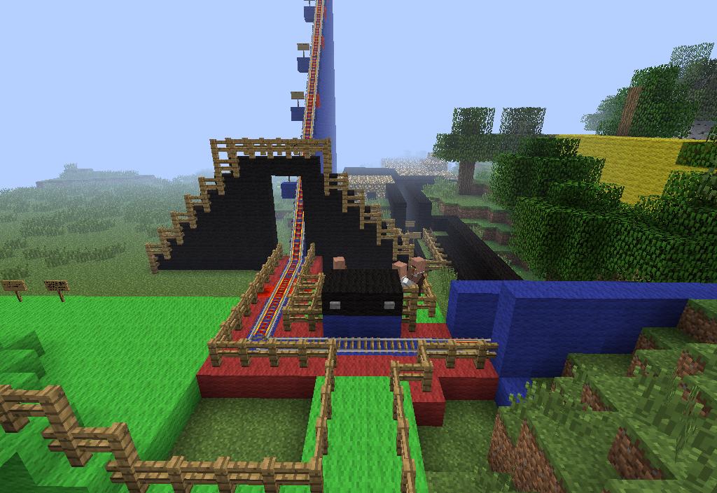 The Detonator (ROLLERCOSTER) Minecraft Map