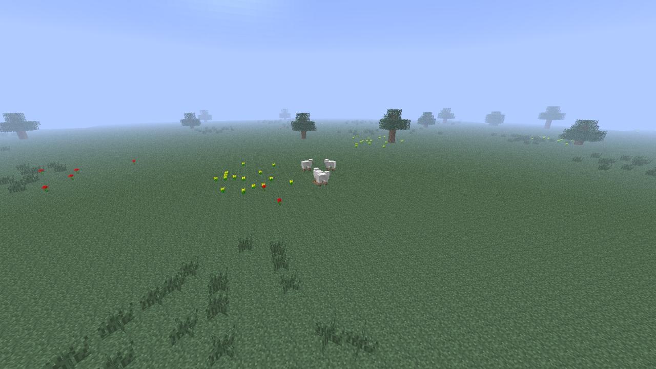 FlatLand Survival. Minecraft Map