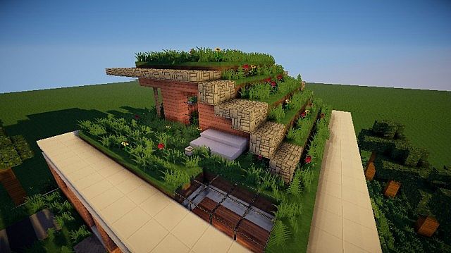 | Cover | Modern Eco House Minecraft Project