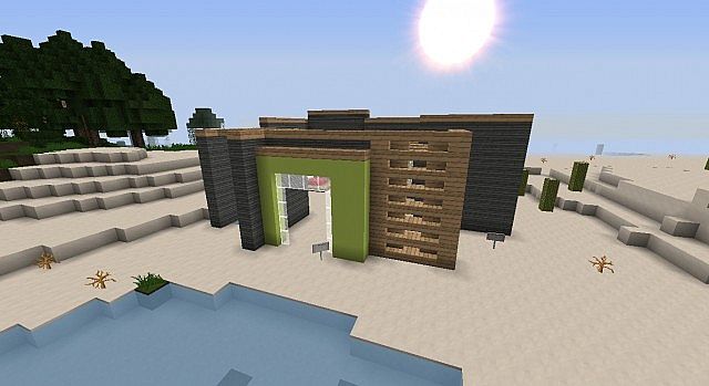 Modern Eco House - by JungleCreeper Minecraft Map