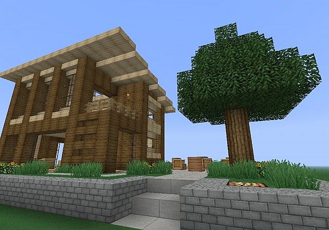 Small wooden shack Minecraft Map