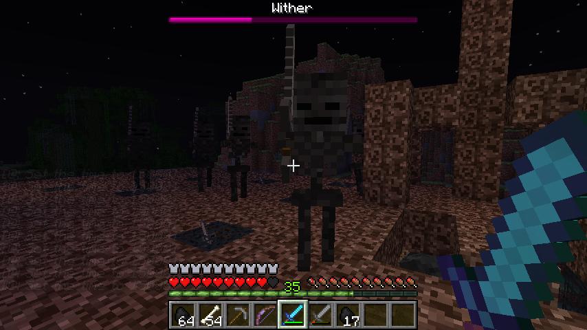 Wither Battle mini survival map Minecraft Map
