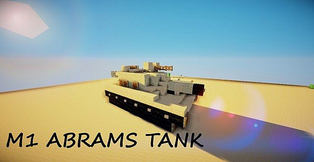 M1 Abrams Tank ! Minecraft Map