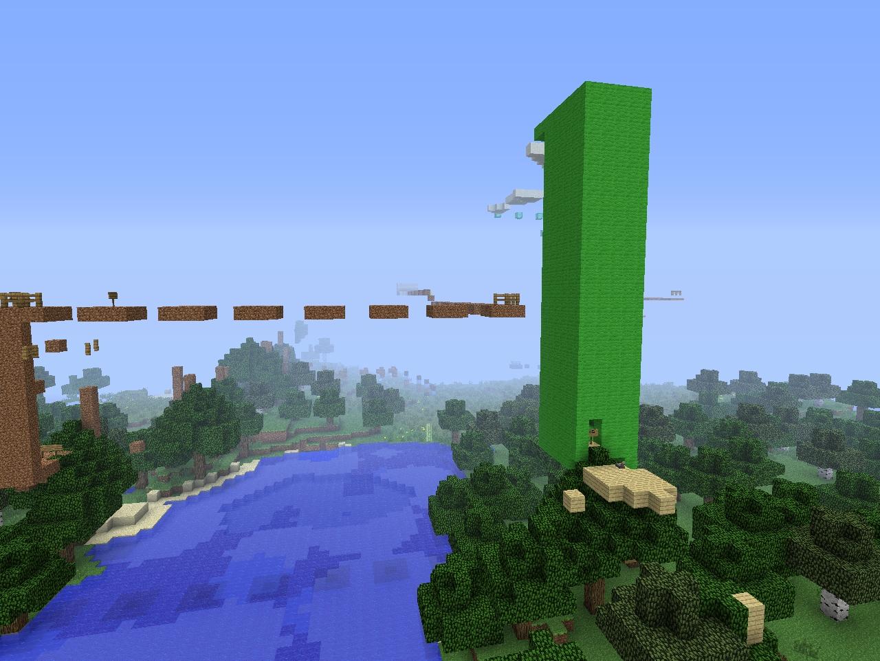 the challenge Minecraft Map