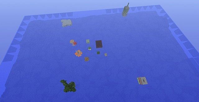 ISLANDS OF THE SEA v2.0 (end portal fixed) Minecraft Map